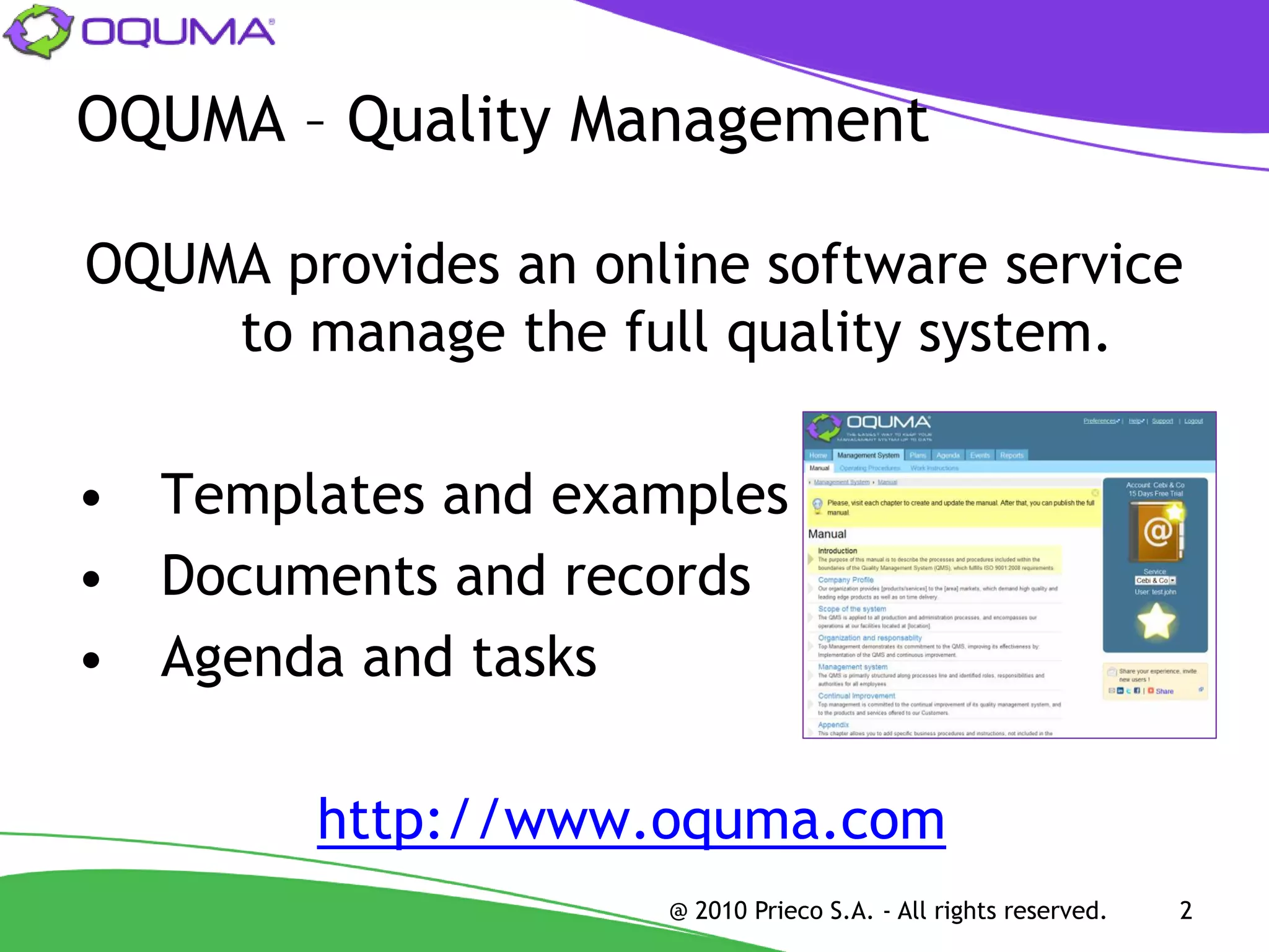 Quality Management Records and Dashboards | PPT