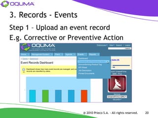 Quality Management Records and Dashboards | PPT