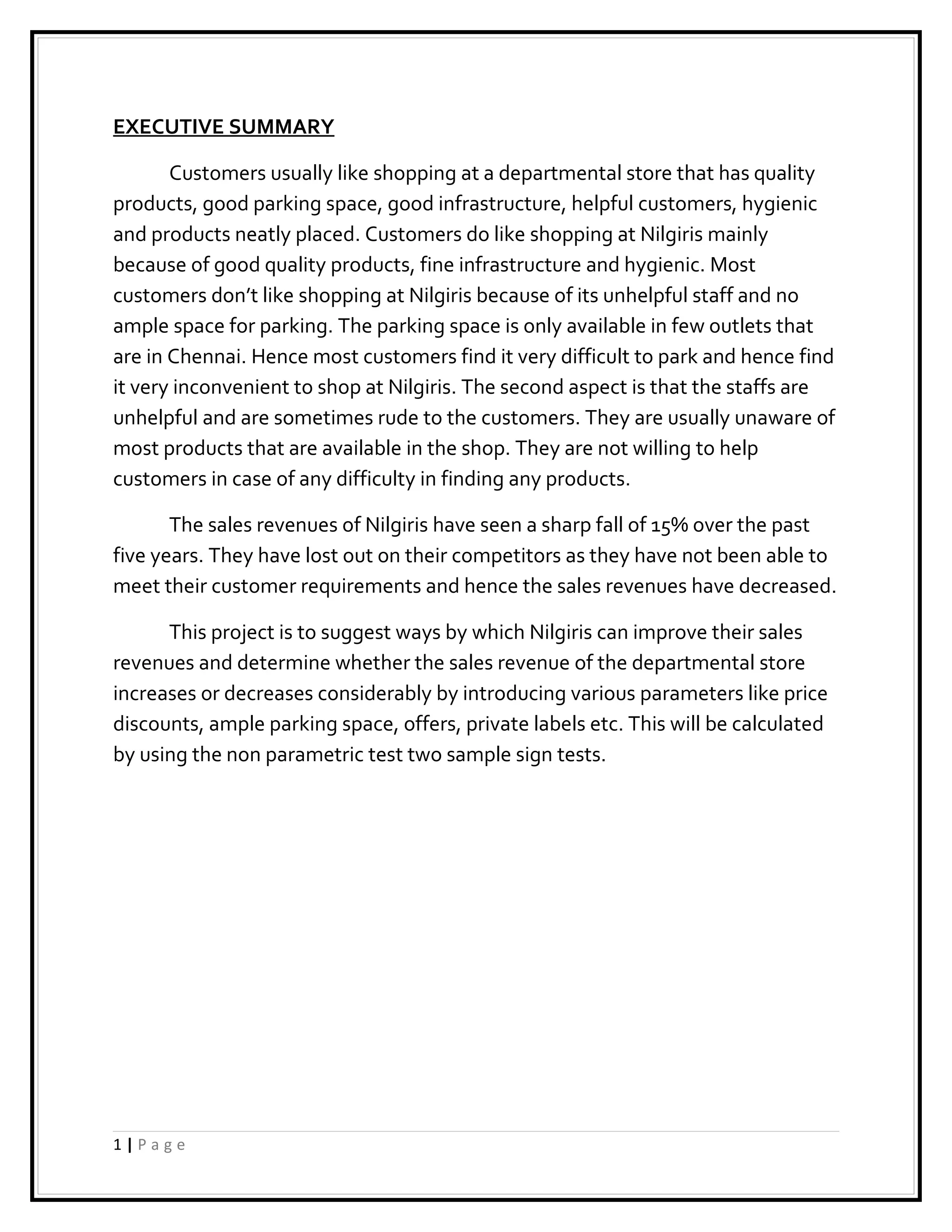 Operation research project | DOC