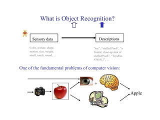 Object recognition | PPTX
