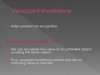 Object recognition | PPTX