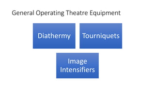 Inside the Operating Room (Orthopedics) | PPTX