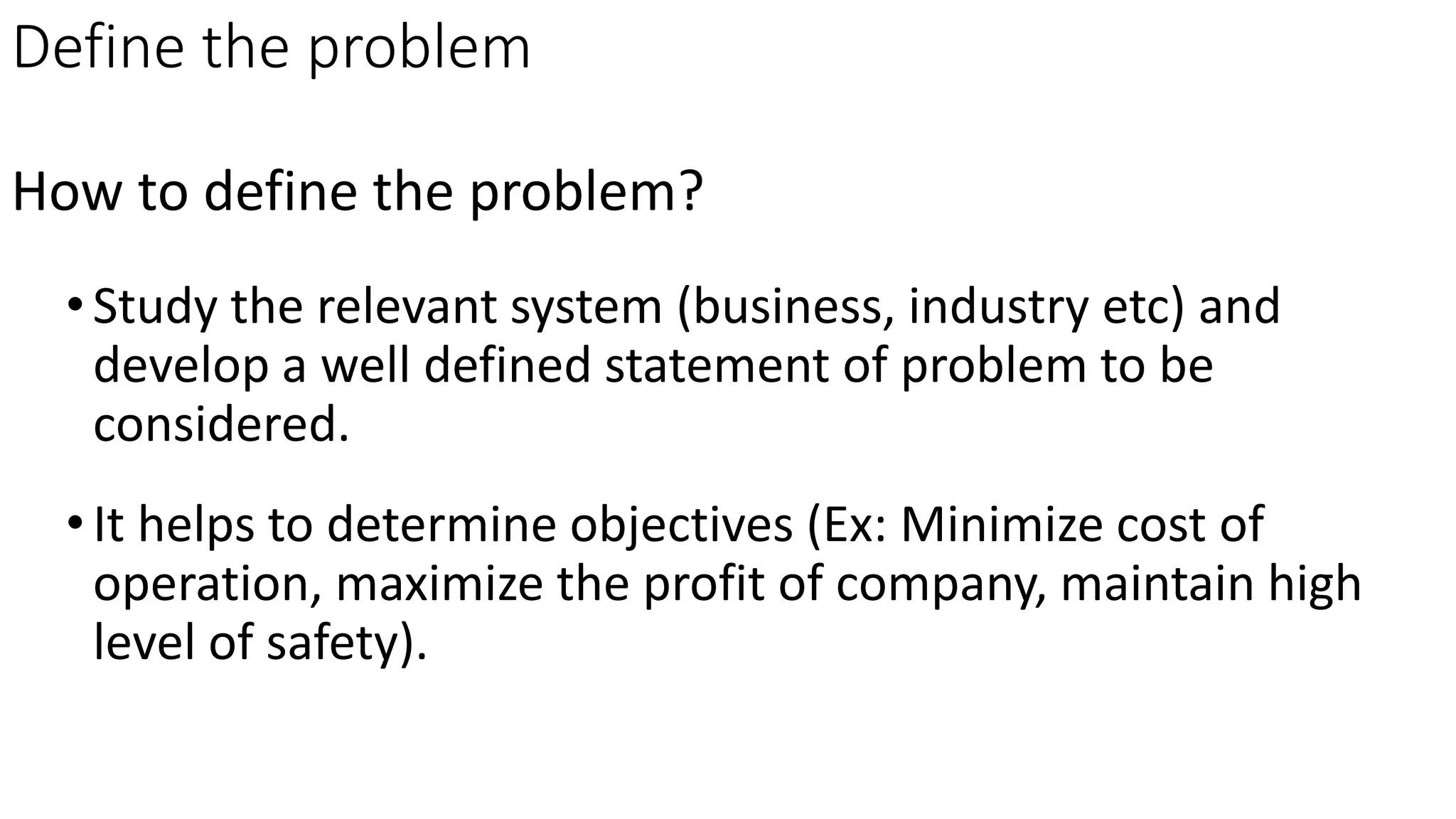Operation Research VS Software Engineering | PPT