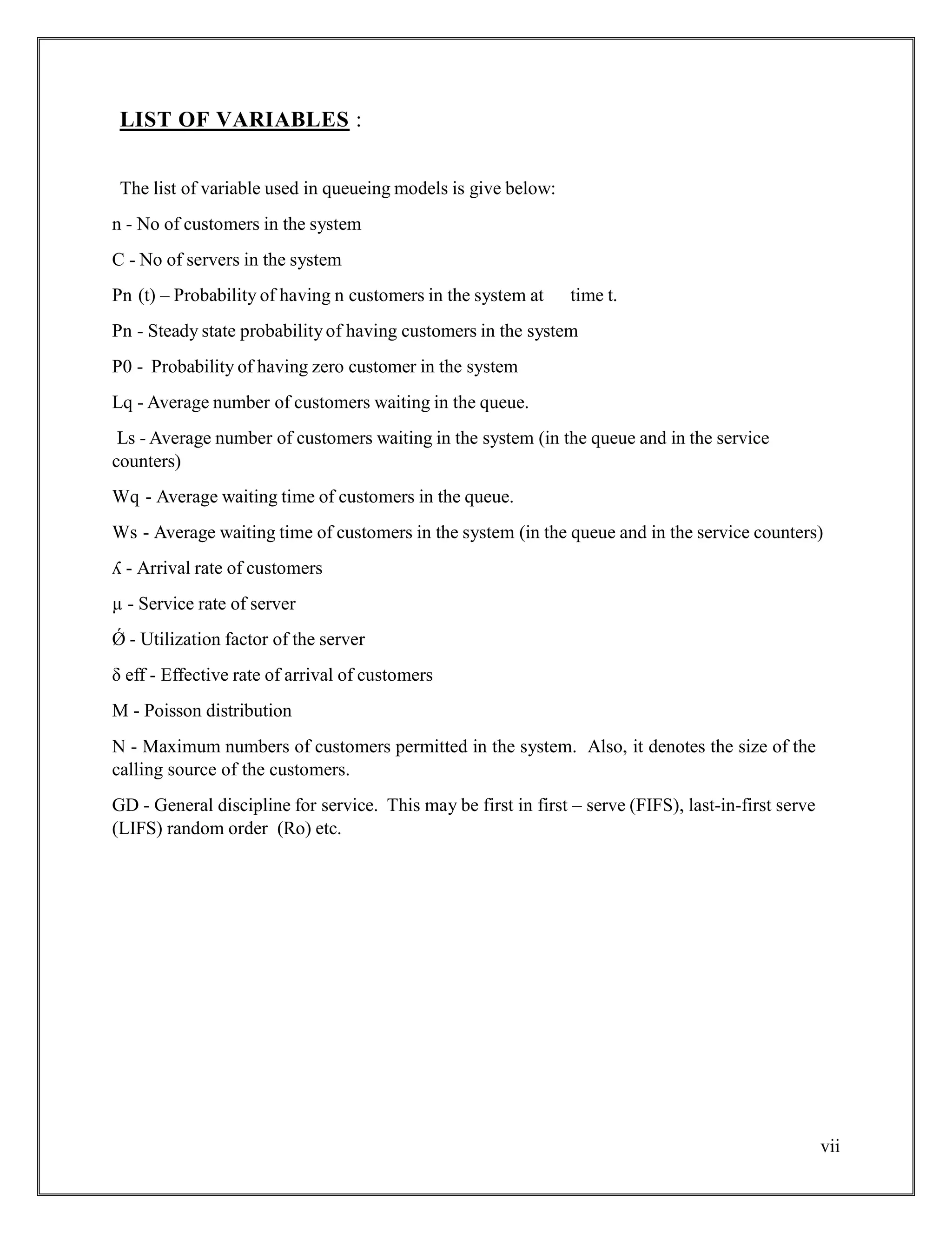 queueing problems in banking | PDF