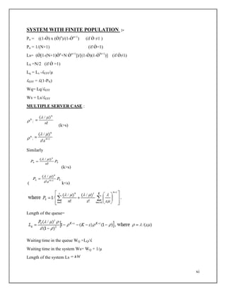 queueing problems in banking | PDF