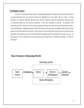 queueing problems in banking | PDF