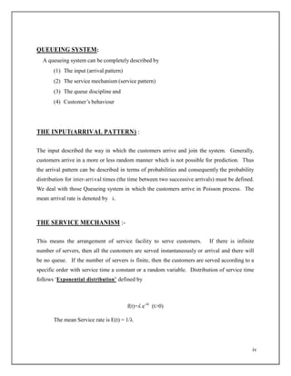 queueing problems in banking | PDF