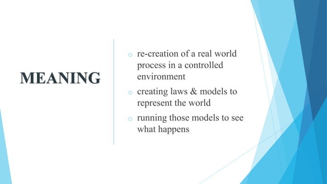 Simulation in Operation Research | PPTX