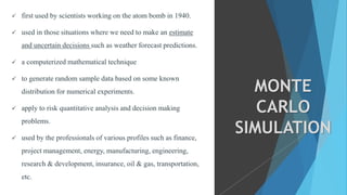 Simulation in Operation Research | PPTX
