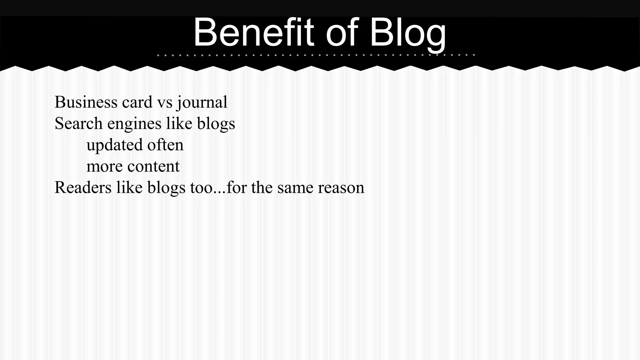 Getting started author blogging | PPT