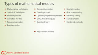 Introduction to Operations Research | PPTX | Computer Software and ...