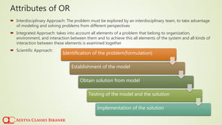 Introduction to Operations Research | PPTX | Computer Software and ...