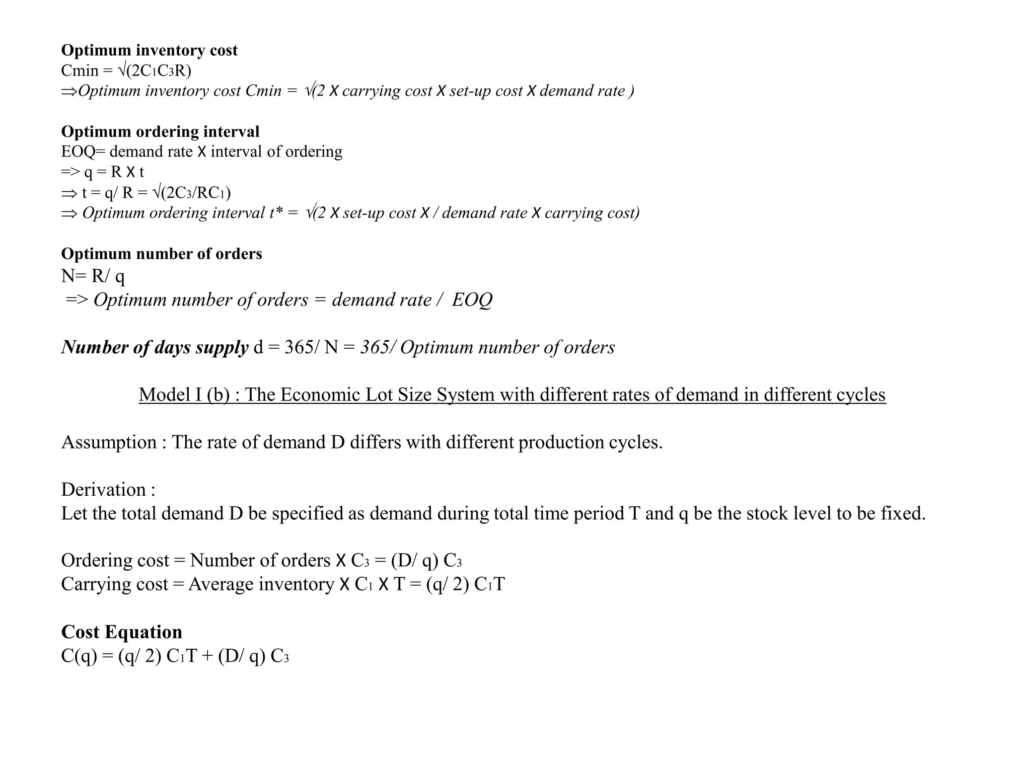 Operations research : Inventory/Production Managemet and Queueing ...