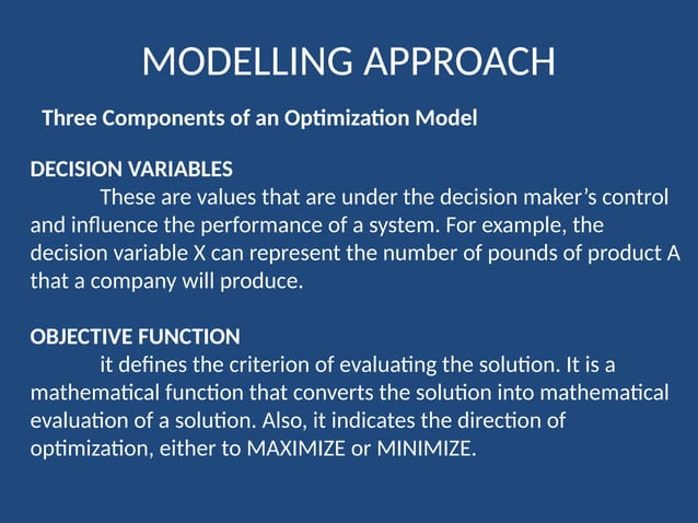Introduction to Operations Research and Linear Programming | PPT