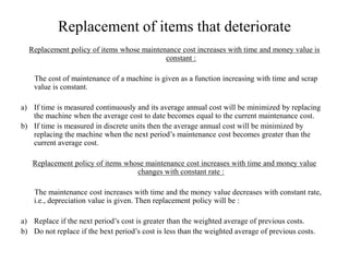 Operations research : Decision Theory, Dynamic Programming, and ...