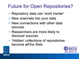 Linked Data - the Future for Open Repositories? | PPT