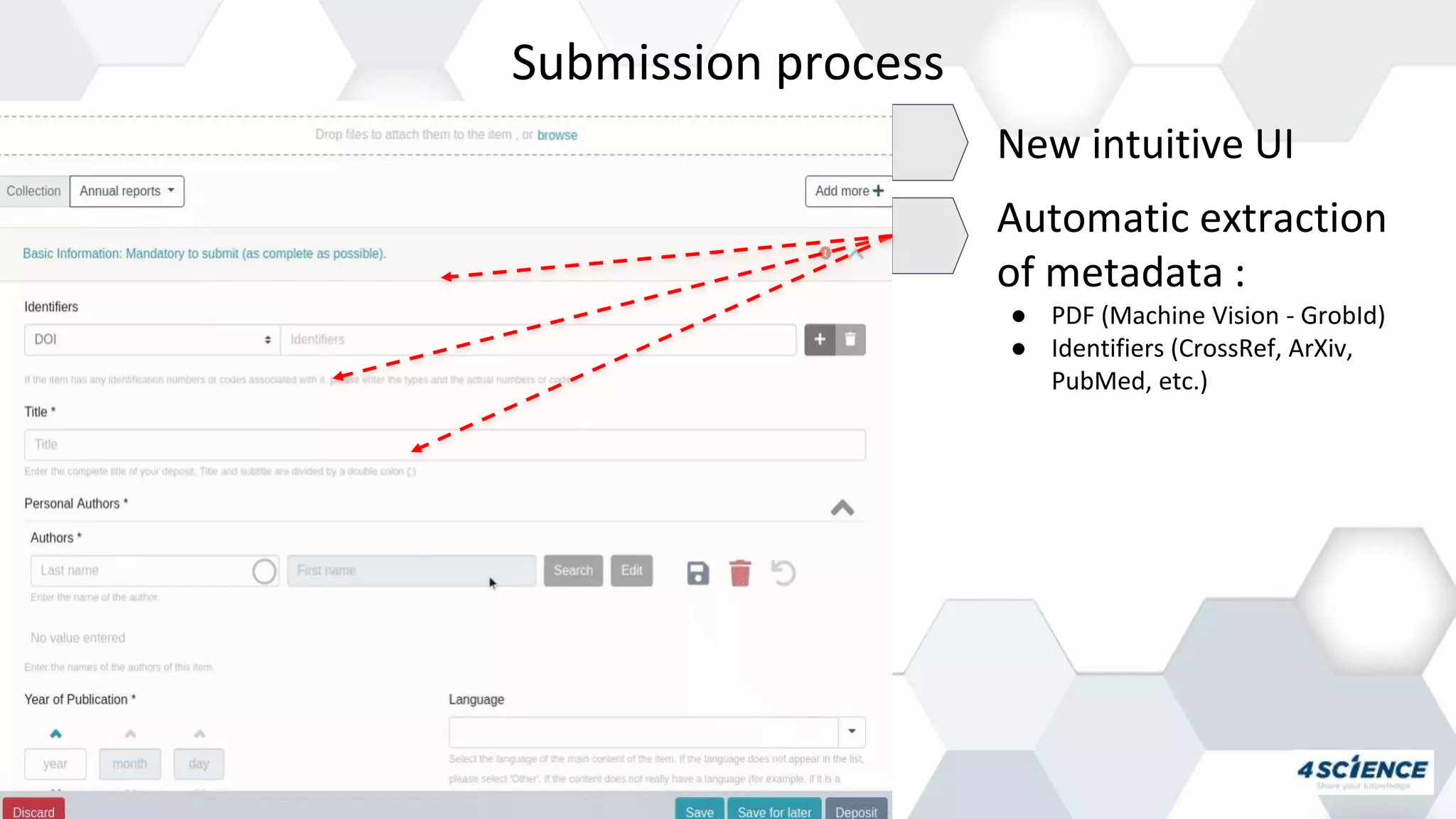 Or2019 DSpace 7 Enhanced submission & workflow | PPTX