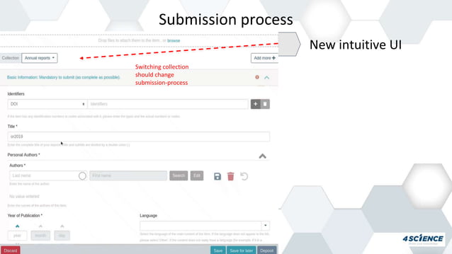 Or2019 DSpace 7 Enhanced submission & workflow | PPTX