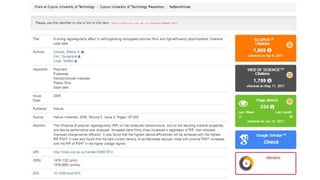 Extending DSpace 7: DSpace-CRIS and DSpace-GLAM for empowered repositories and digital libraries ...