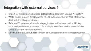 DSpace-CRIS 7: What is Coming? OR2020 | PPT