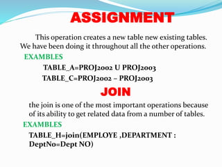 OrACLE RELATIONAL | PPT