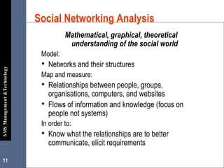 Social Networking Analysis | PPT | Social Networking | Internet