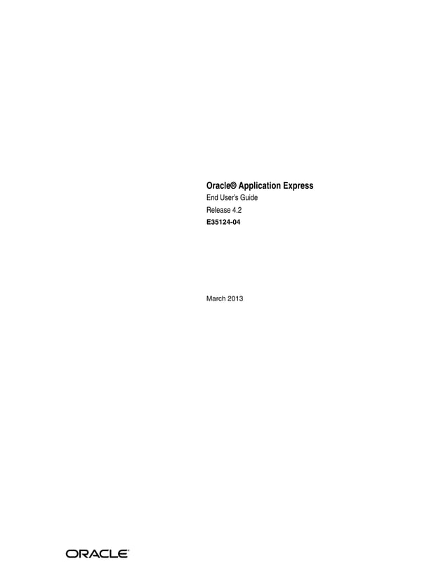 Orac appl express guide release 4 | PDF | Desktop Publishing | Computer Software and Applications