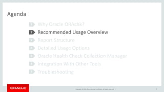 Oracle ORAchk - An Overview Guide to Oracle Stack Health Checks | PDF