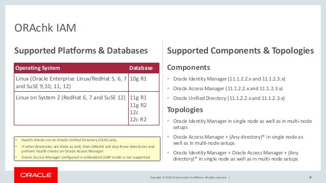 Oracle ORAchk & EXAchk overview