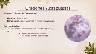 Oraciones compuestas: tipos y ejemplos.pptx