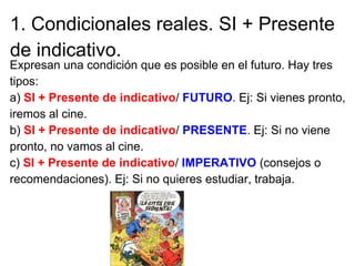 Oraciones condicionales b2 | PDF