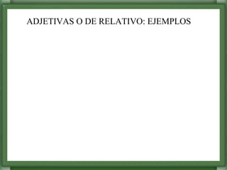 Oraciones de Relativo en latín | PPT