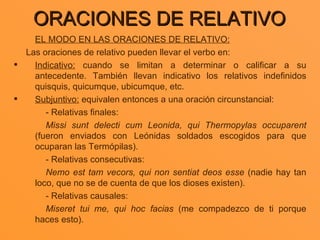 Oraciones Relativo | PPT