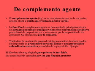 Oraciones Sustantivas | PPT
