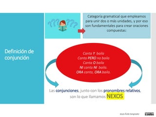 Oraciones yuxtapuestas y coordinadas 2º bach | PPT