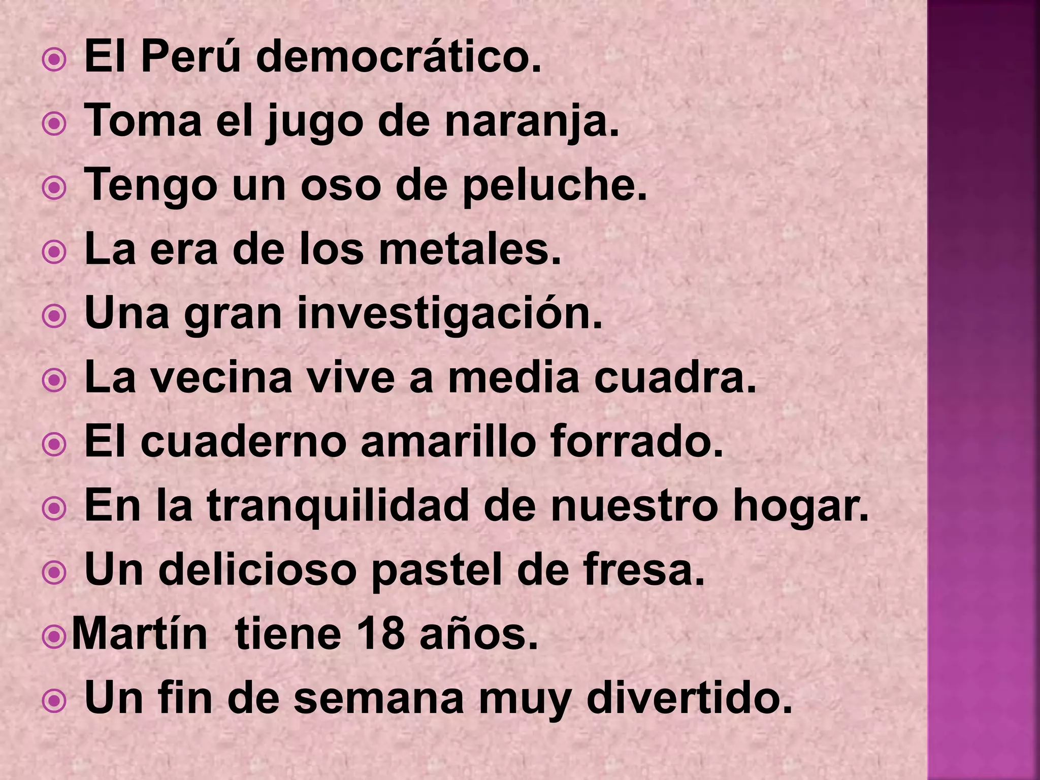 Oracion y frase | PPTX