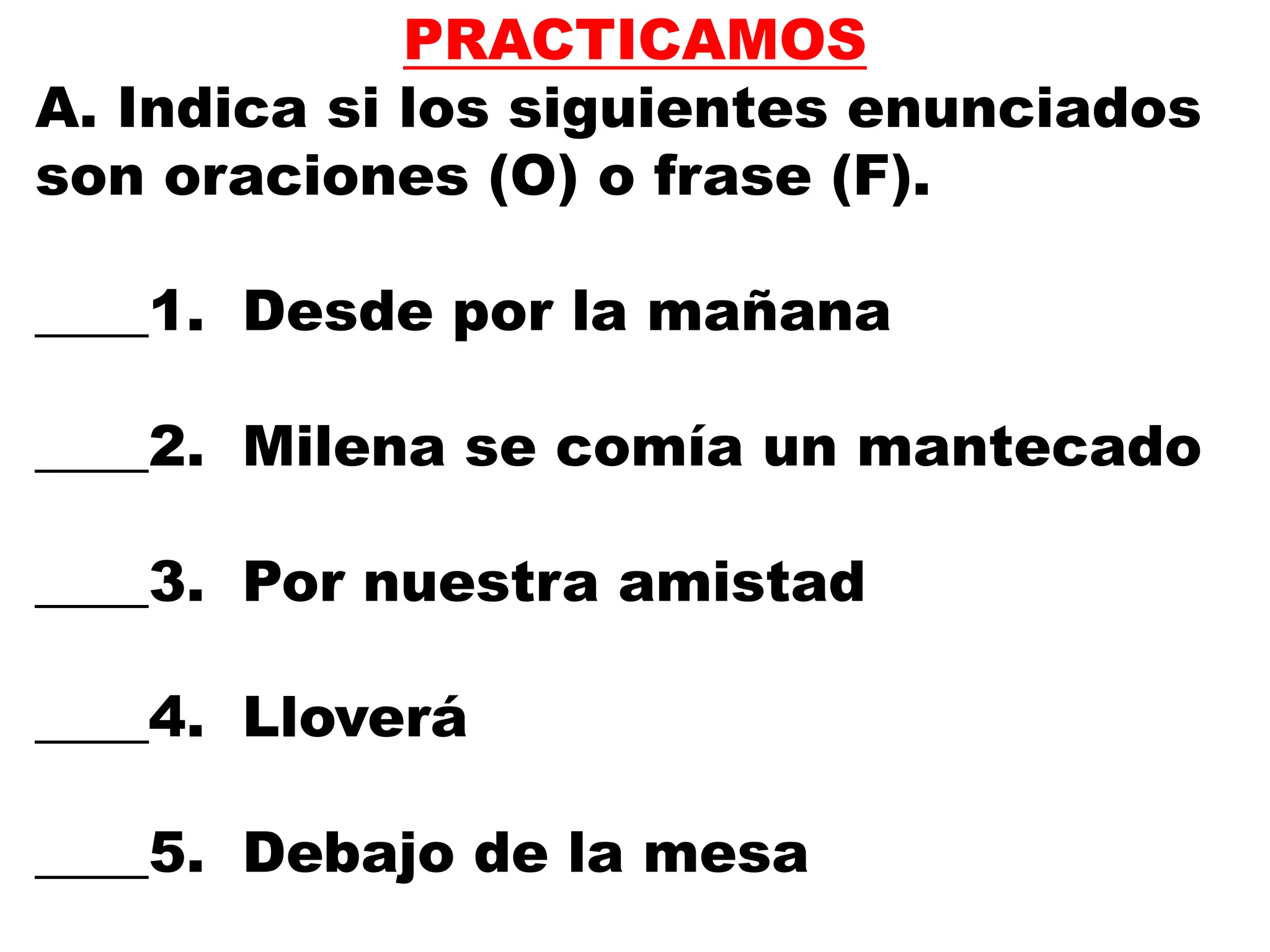 Oracion y frase | PPT