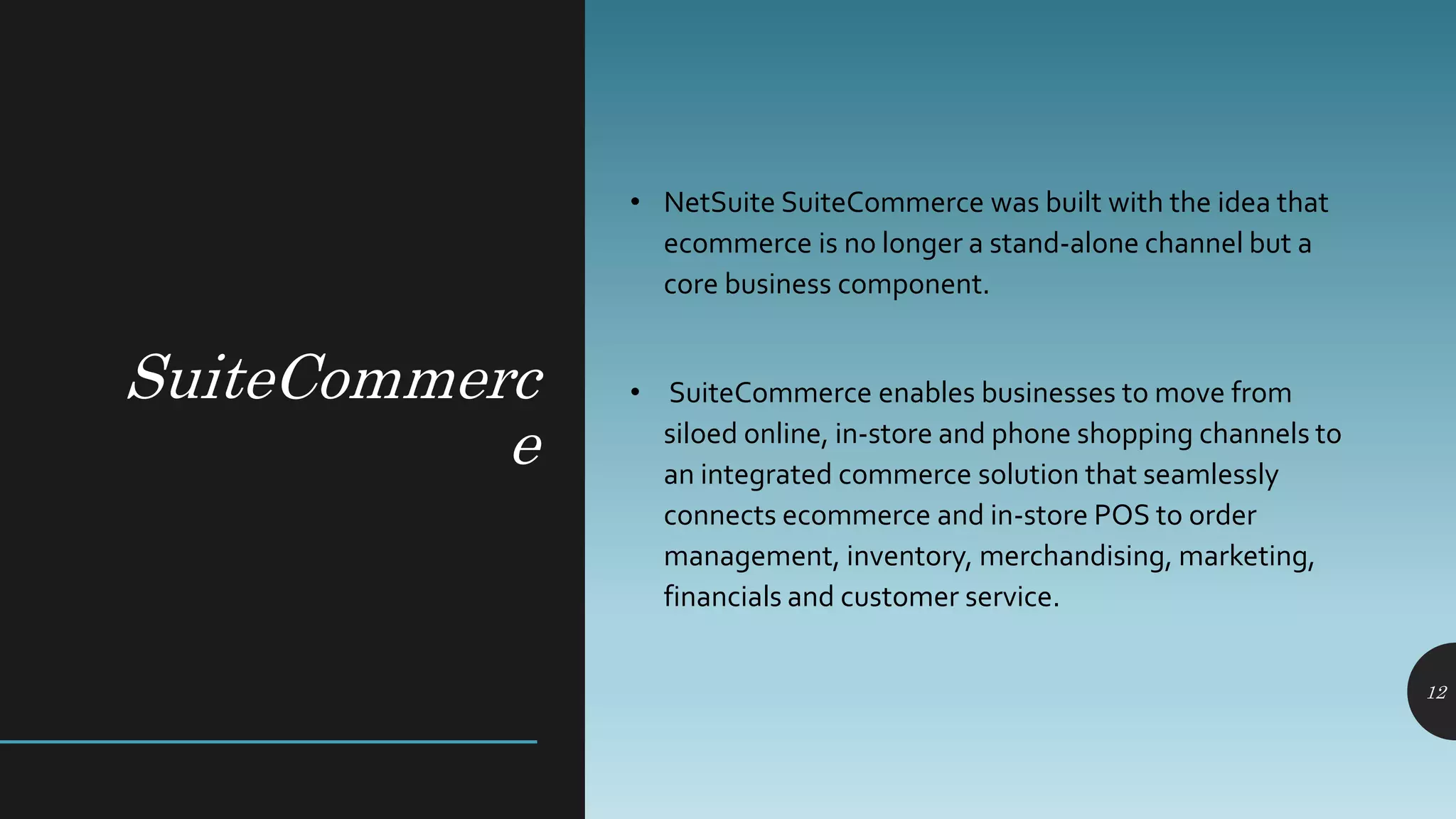 Oracle NetSuite Cloud Enterprise Resource Planning System | PPTX