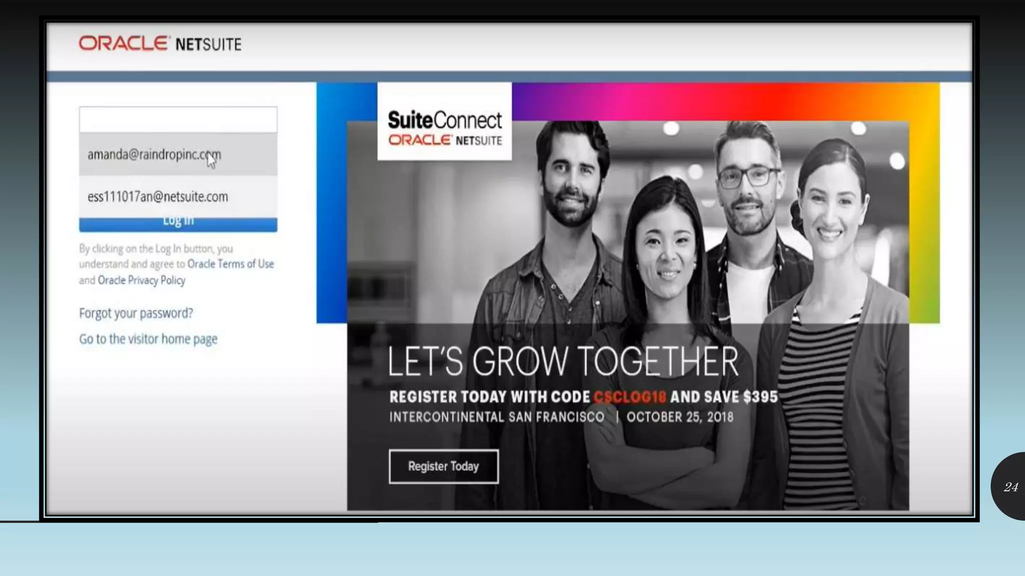 Oracle NetSuite Cloud Enterprise Resource Planning System | PPTX