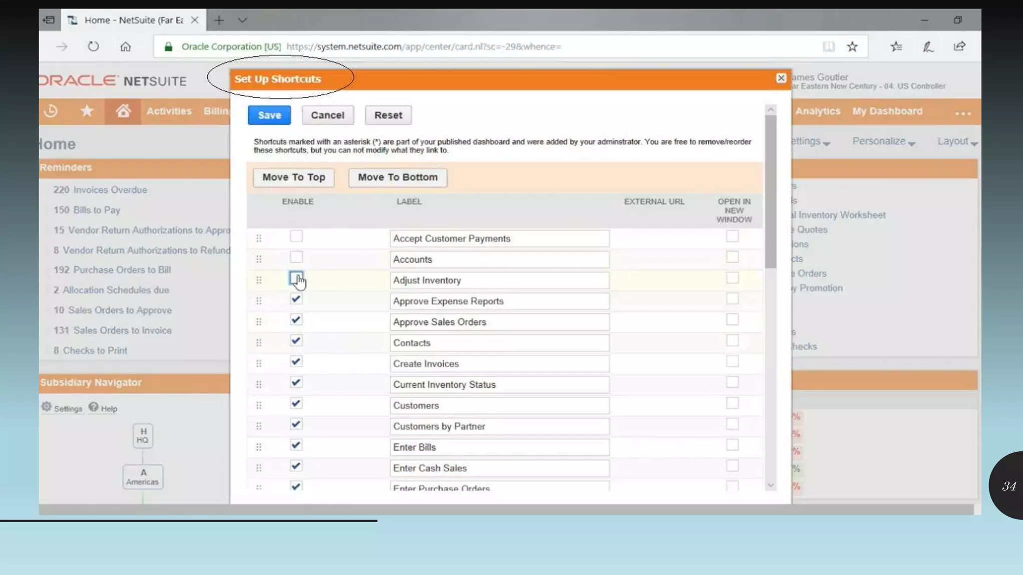 Oracle NetSuite Cloud Enterprise Resource Planning System | PPTX