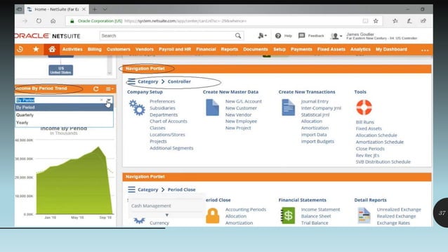 Oracle NetSuite Cloud Enterprise Resource Planning System | PPTX