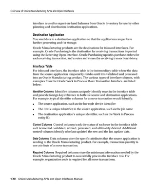 Oracl apps api usages | PDF | Databases | Computer Software and Applications