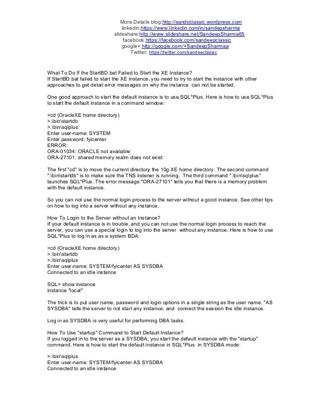 Oracle Complete Interview Questions