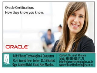 Online Oracle Training For Beginners | PPT