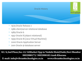 Online Oracle Training For Beginners | PPT