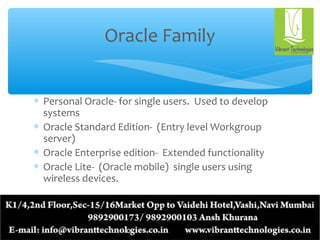 Online Oracle Training For Beginners | PPT