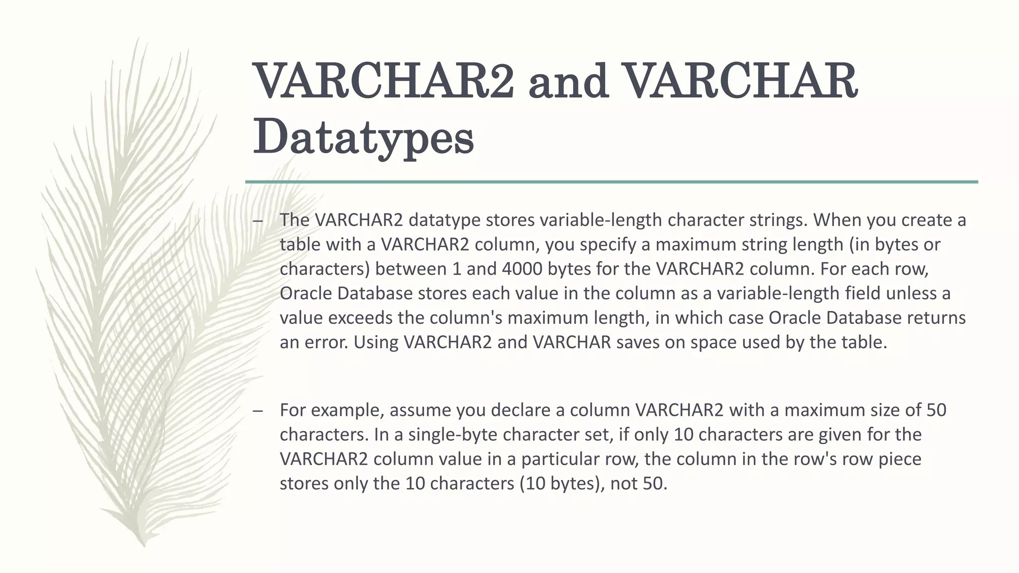Oracle | PPTX | Databases | Computer Software and Applications