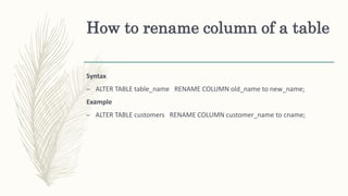 Oracle | PPTX | Databases | Computer Software and Applications