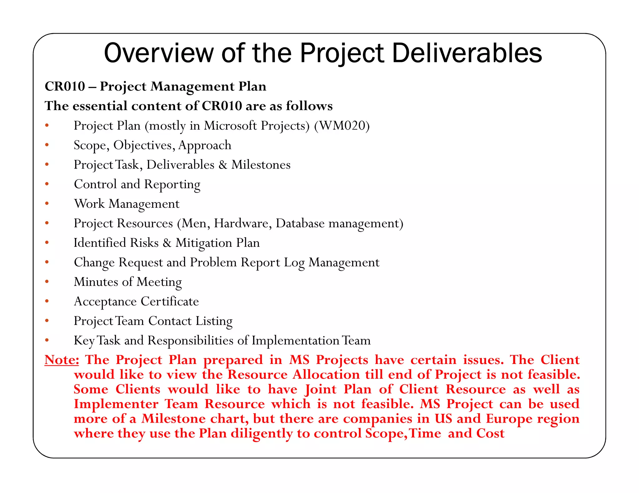 Oracle aim-project-management-methodology | PDF