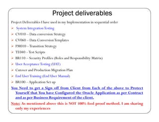 Oracle aim-project-management-methodology | PDF